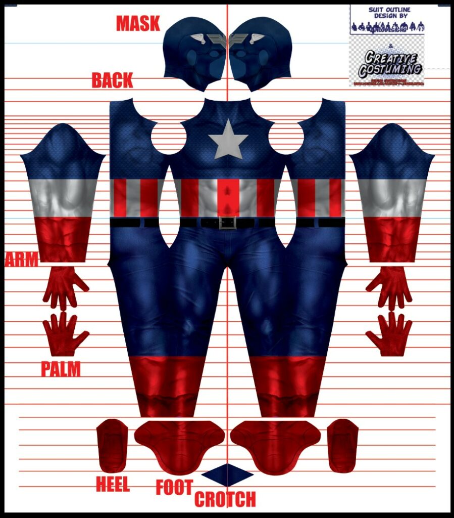 Captain America Classic v3 - 4 NEO Designs