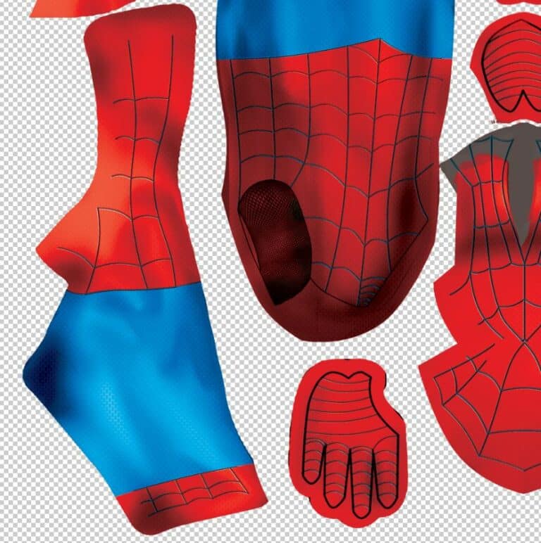 SuperiorSpiderman v4 with Brick Texture - 4 NEO Designs