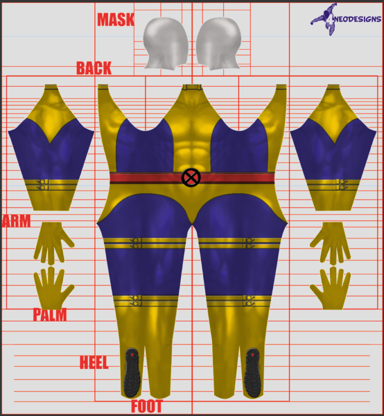 Morph X-Men '97 v1 - 4 NEO Designs