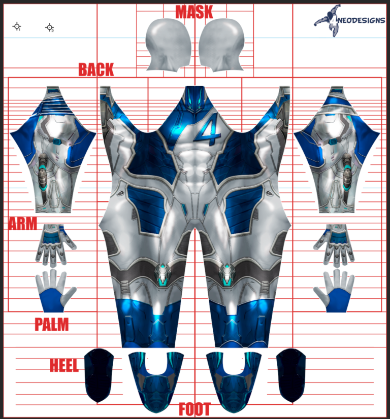 Mr. Fantastic v1 - Marvel Rivals - 4 NEO Designs